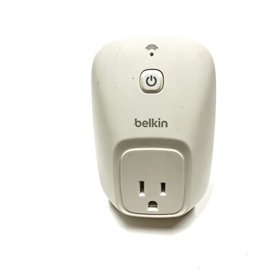 Belkin F7C027 WeMo Wi-Fi Switch - White C6 722868842355 | eBay