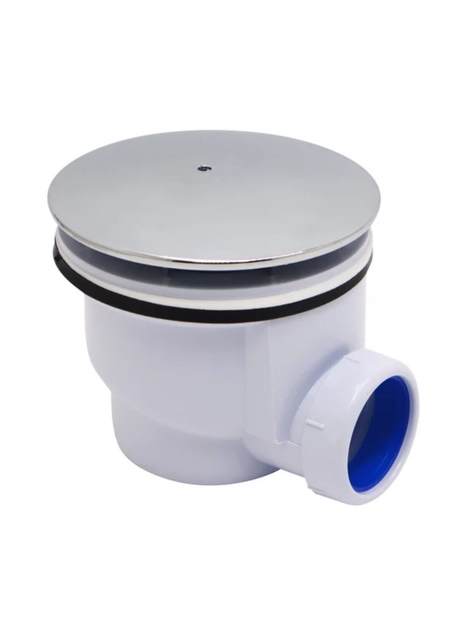 90mm Shower Tray Waste Trap Bathroom Shower Enclosure Drain Fast Flow ...