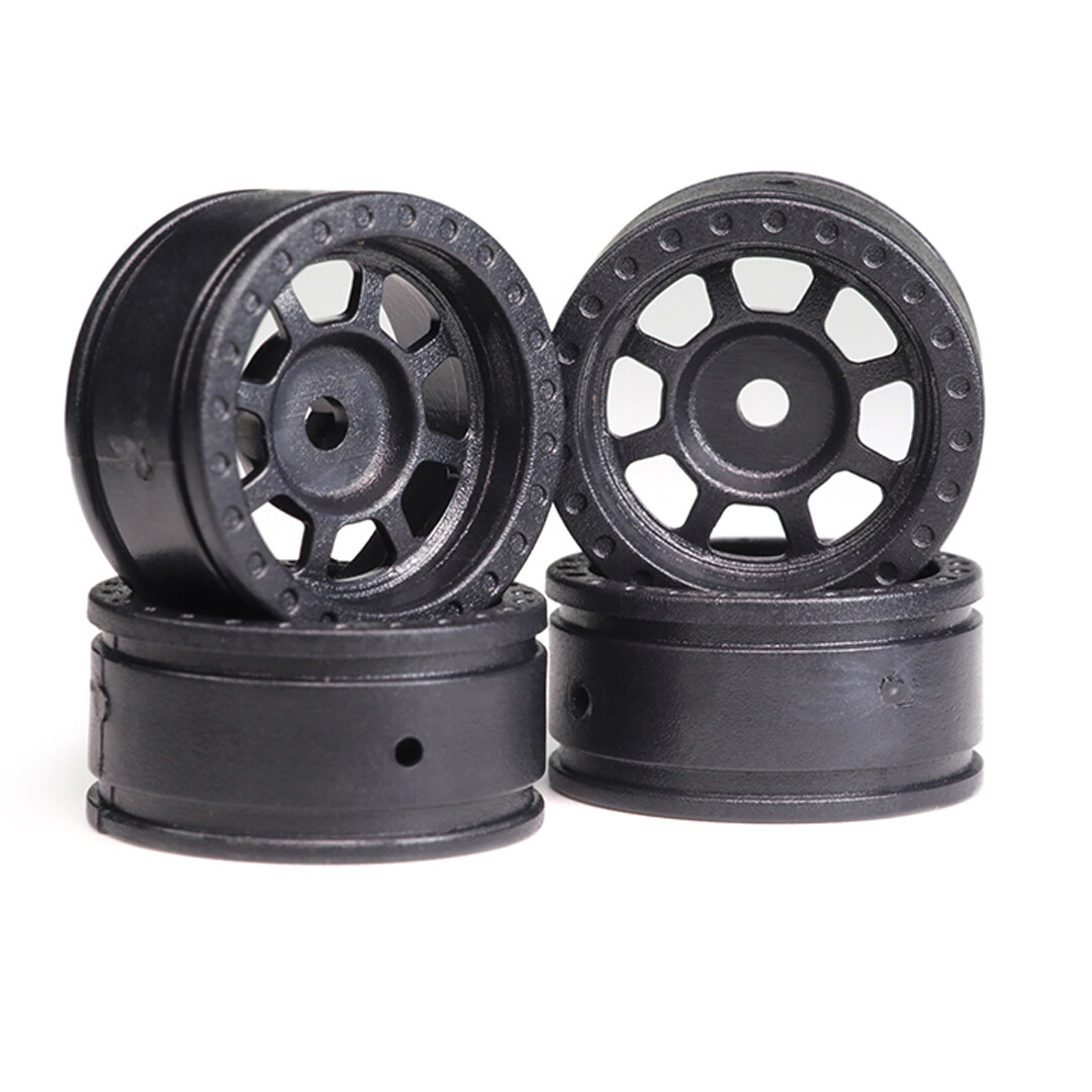 Orlandoo Hunter Model GA0013-B 1/32 8V-Spoke Rim Black (4) for OH32X01 ...