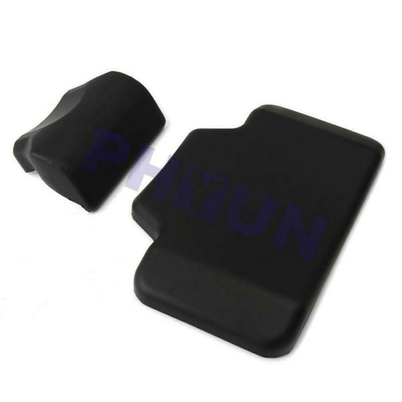 2X Rubber Top Box Backrest Pad Self-adhesive for Motorcycle Rear ...