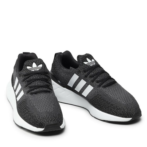 Adidas Originals Men's SWIFT RUN 22 Shoes Black/White GZ3496 SIZE:10 f ...