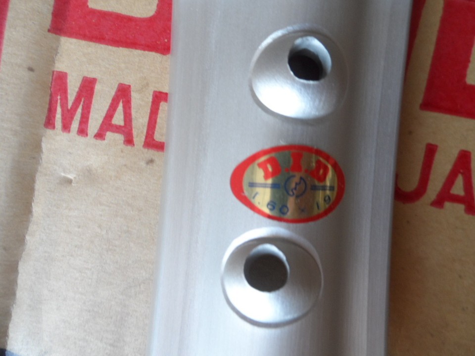 Vintage Made in Japan Daido DID 1.60x19 160x19 19" 36 Holes Wheel Rim ...