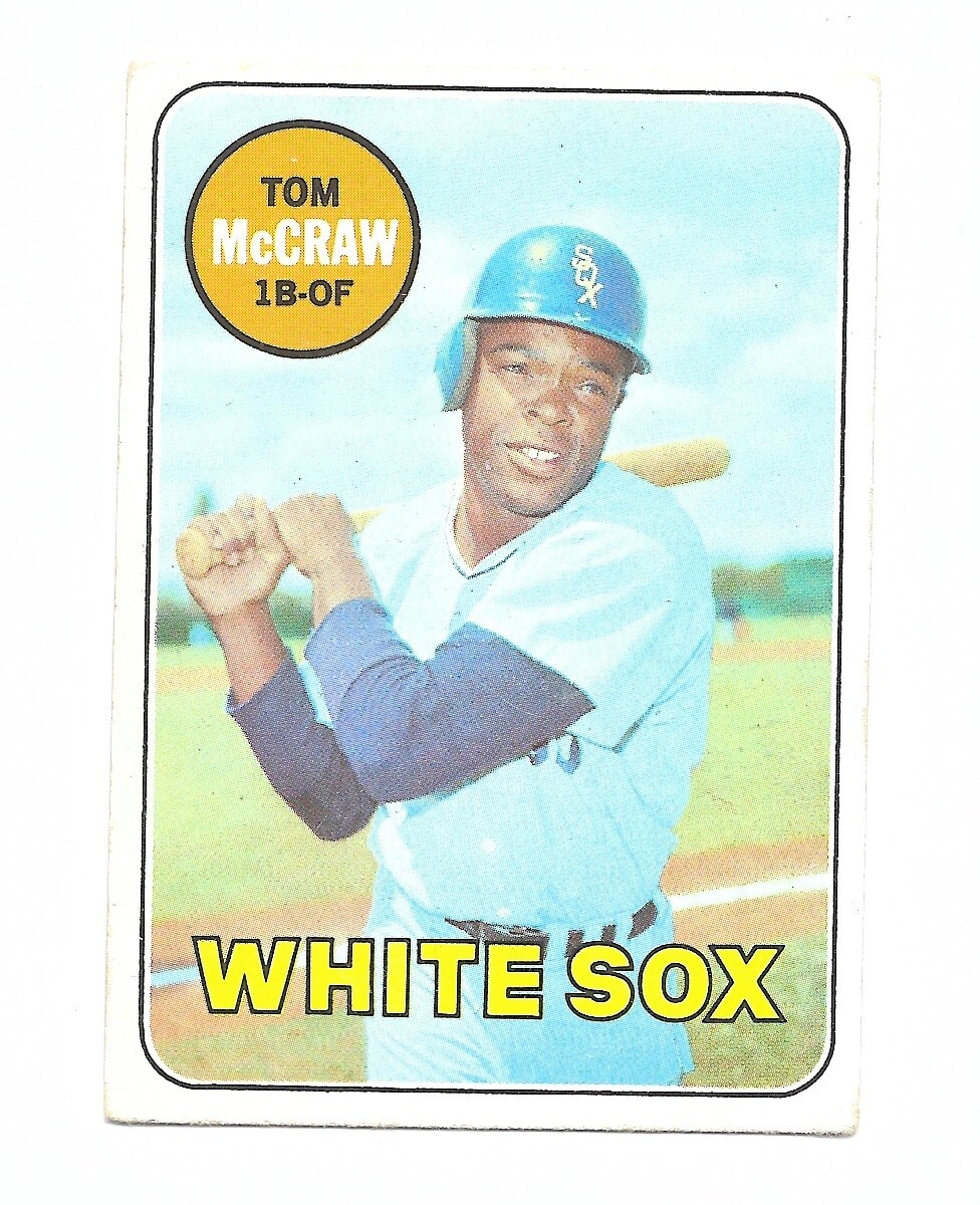 1969 Topps Tom McCraw 388 Chicago White Sox Baseball | eBay