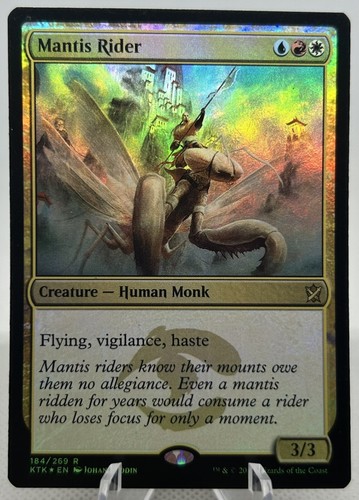 Mantis Rider 184/269 Foil Khans of Tarkir KTK MTG LP | eBay