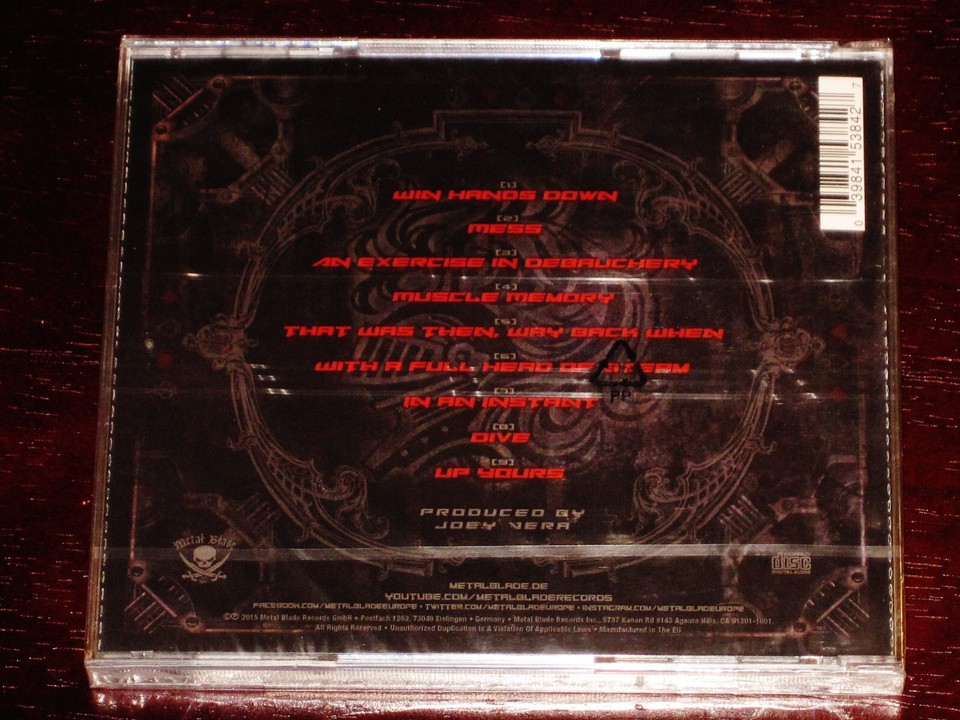 Armored Saint: Win Hands Down CD 2015 Metal Blade Germany 3984-15384-2 ...