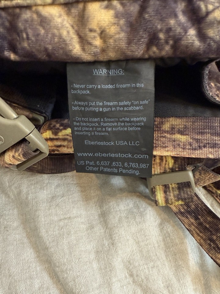 Eberlestock Elk Hunting Internal Frame Backpack And Large Padded ...