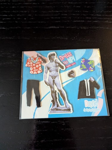 Michelangelo's David Dress Up Refrigerator Magnet Set Firenzi Museum ...