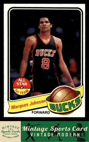 1979 Topps - Marques Johnson - #70 Milwaukee Bucks | eBay