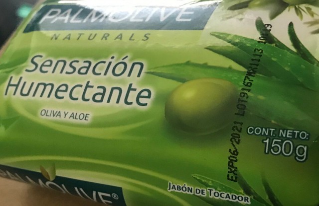 Palmolive Sensacion Humectante Oliva Y Aloe Bar Soap 150g (Pack of 6 ...