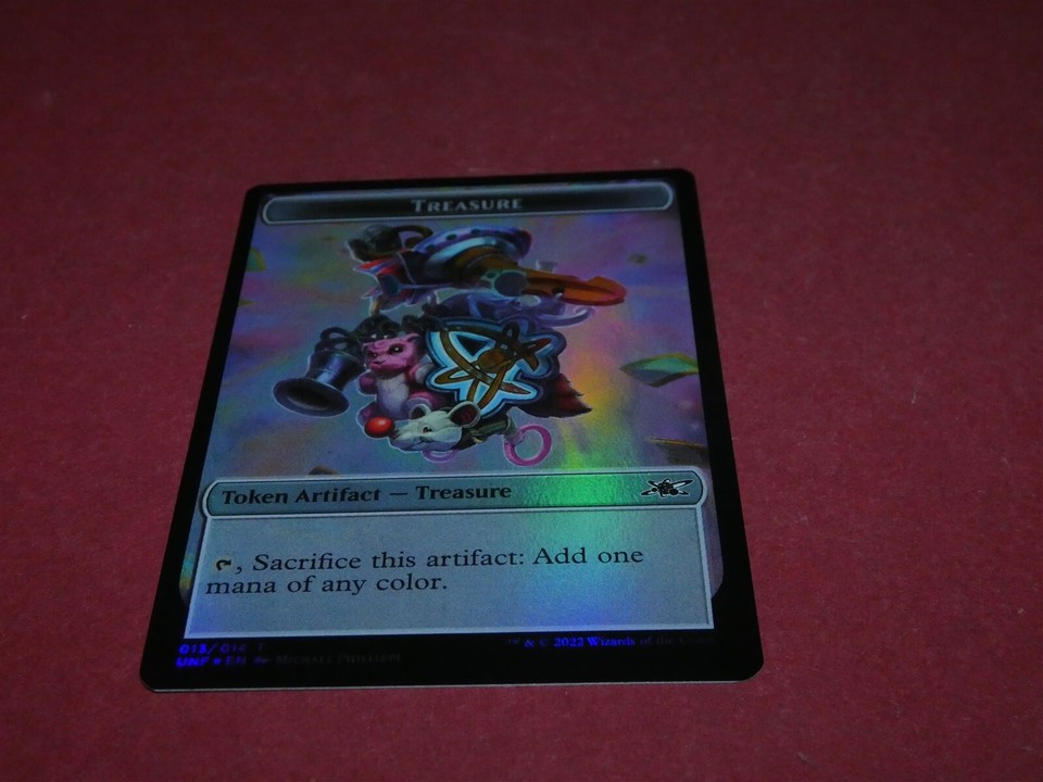 Magic the Gathering: MTG: Foil Teddy Bear Token / Treasure Token | eBay