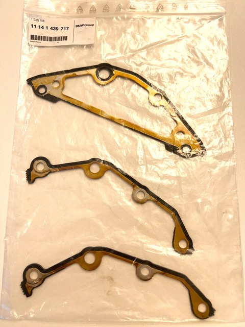 Genuine BMW Timing Cover Gasket Set - Lower 11141439717 for sale online ...