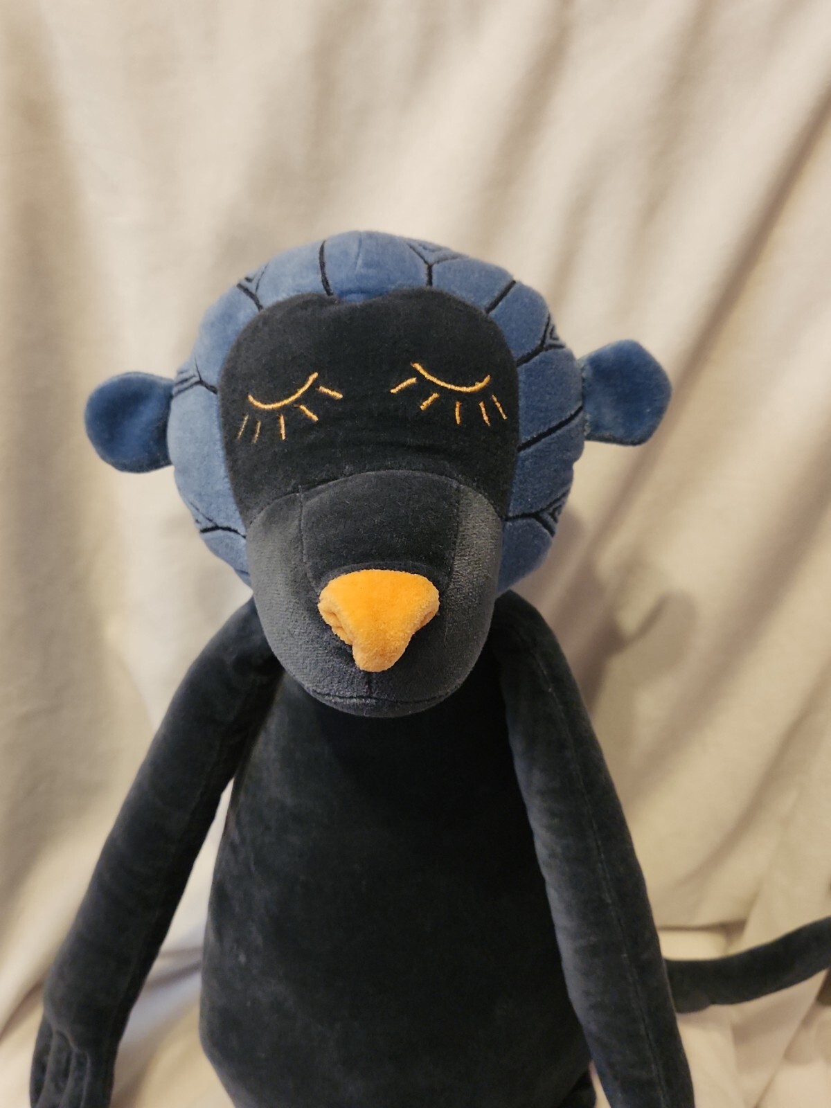 Hallmark Blue Monkey Plush Cotton With Poly Filler | eBay