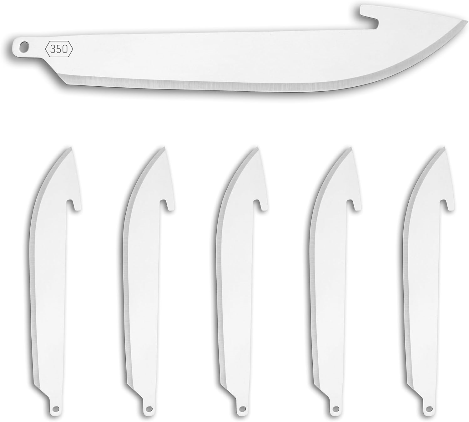 OUTDOOR EDGE 3.5" RazorSafe Replacement Knife Blades, 6 Pieces | eBay