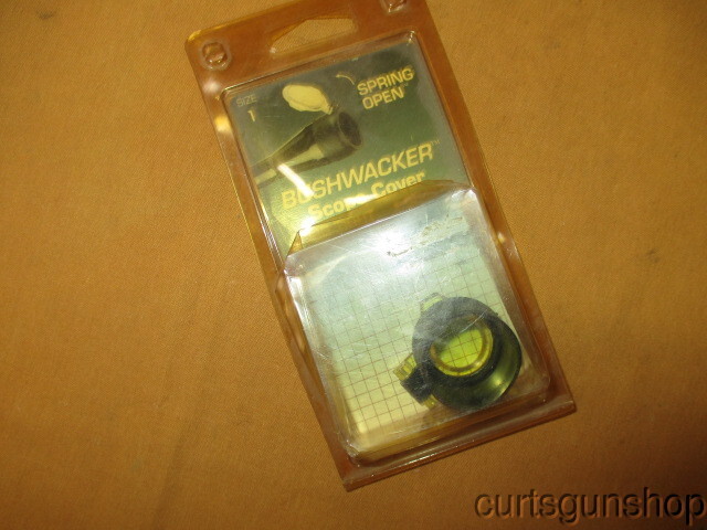 Vintage Quake Bushwacker Spring Open Rifle Scope Cover Size 1 | eBay