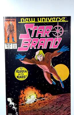 Star Brand #10 Marvel (1987) VF+ 1st Print Comic Book | eBay