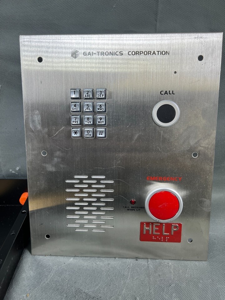 Gai-Tronics Model 298 / Enhanced Emergency Phone | eBay