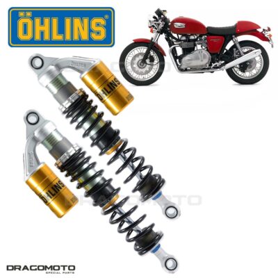 TRIUMPH Thruxton 2007-2015 rear shock absorber OHLINS TR 625 S36PR1L ...