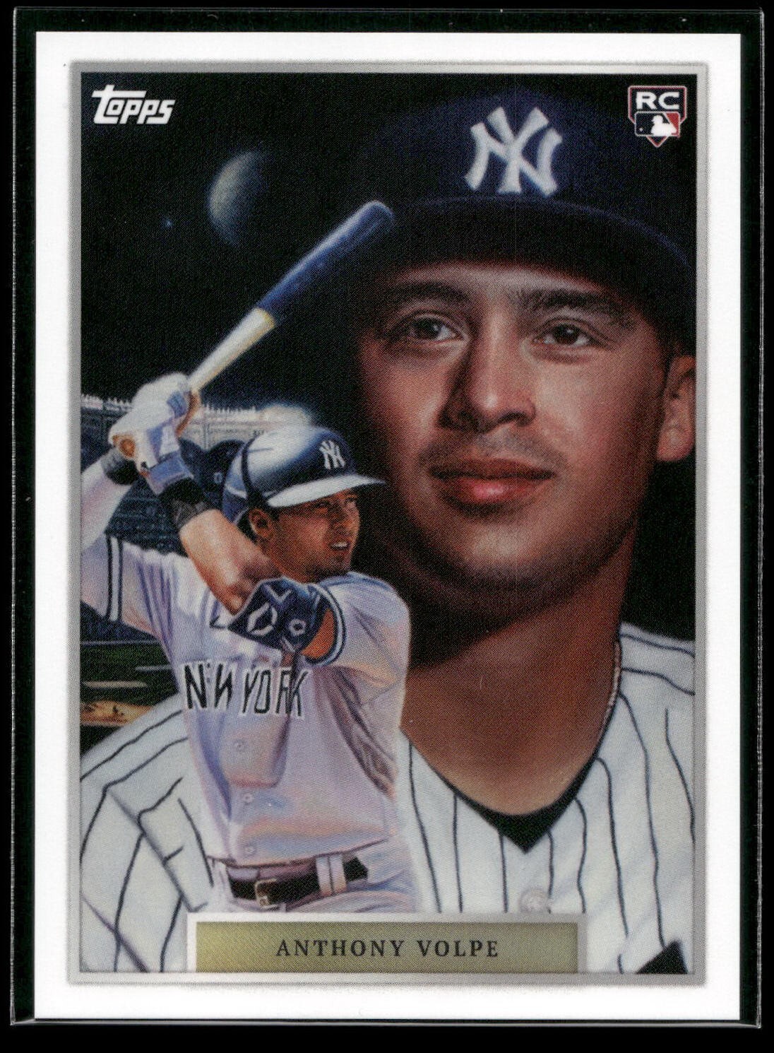 2023 Topps Anthony Volpe Rookie Card GAME WITHIN THE GAME SP Yankees #6 ...