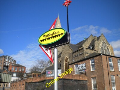 Photo 6x4 Nottingham Contemporary sign Nottingham/SK5641 The sign for ...