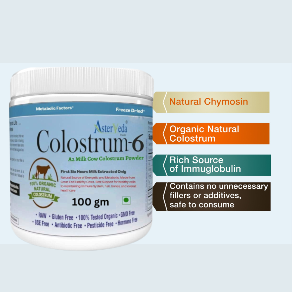 Organic A2 Gir Cow Colostrum Powder-First Six Hours Extracted Bovine ...