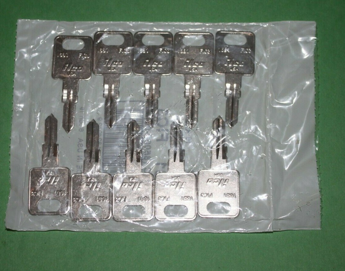FIC3 Lot 10 KEY BLANKS Keys For Fic RV & Trailer Made in USA by ILCO ...