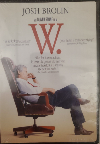 W. - AN OLIVER STONE FILM - JOSH BROLIN (GEORGE W. BUSH) ~DVD-NEW ...