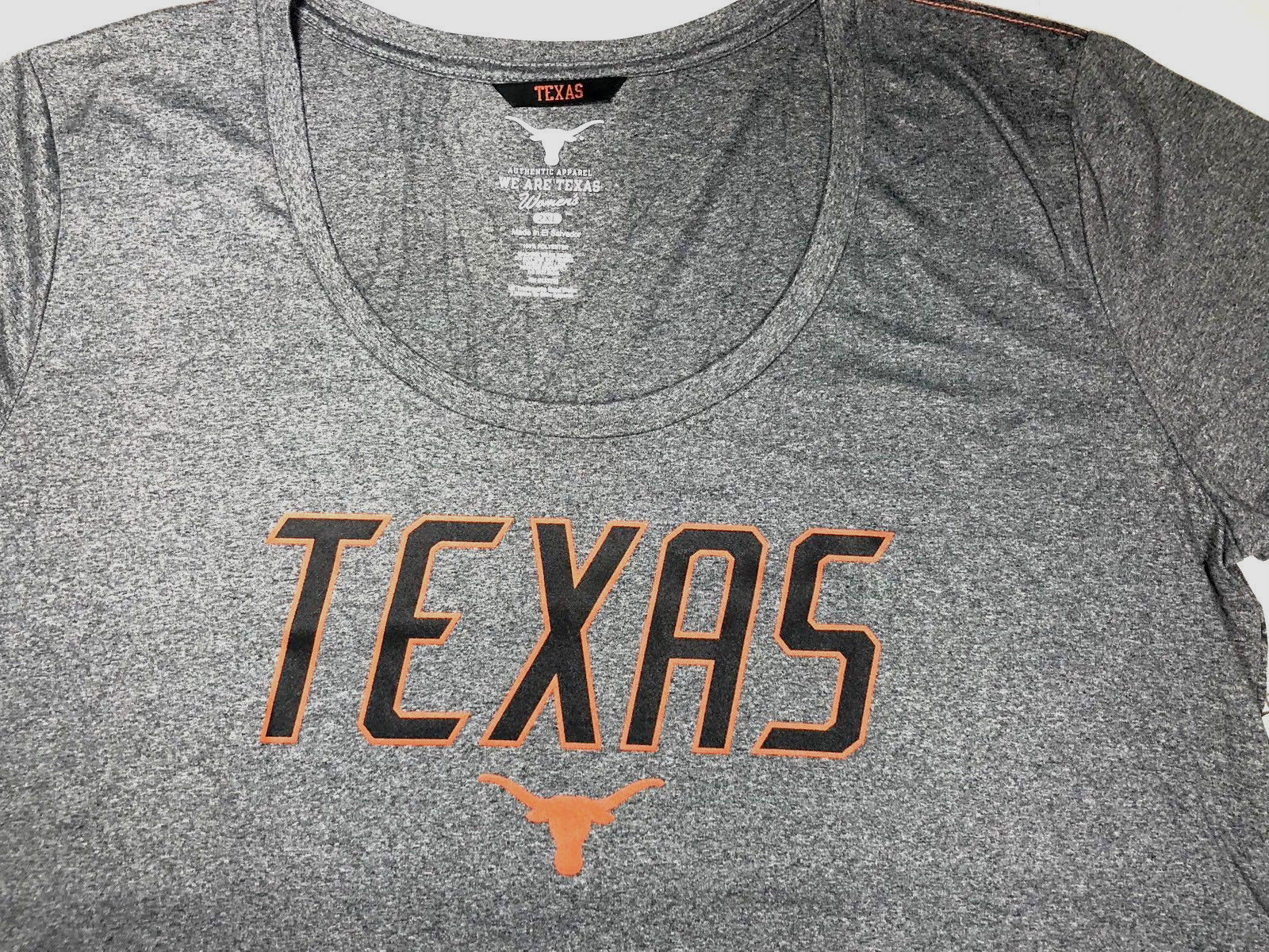 Woman's U of Texas Scoop Neck T-Shirt Longhorns Official UT Shock ...