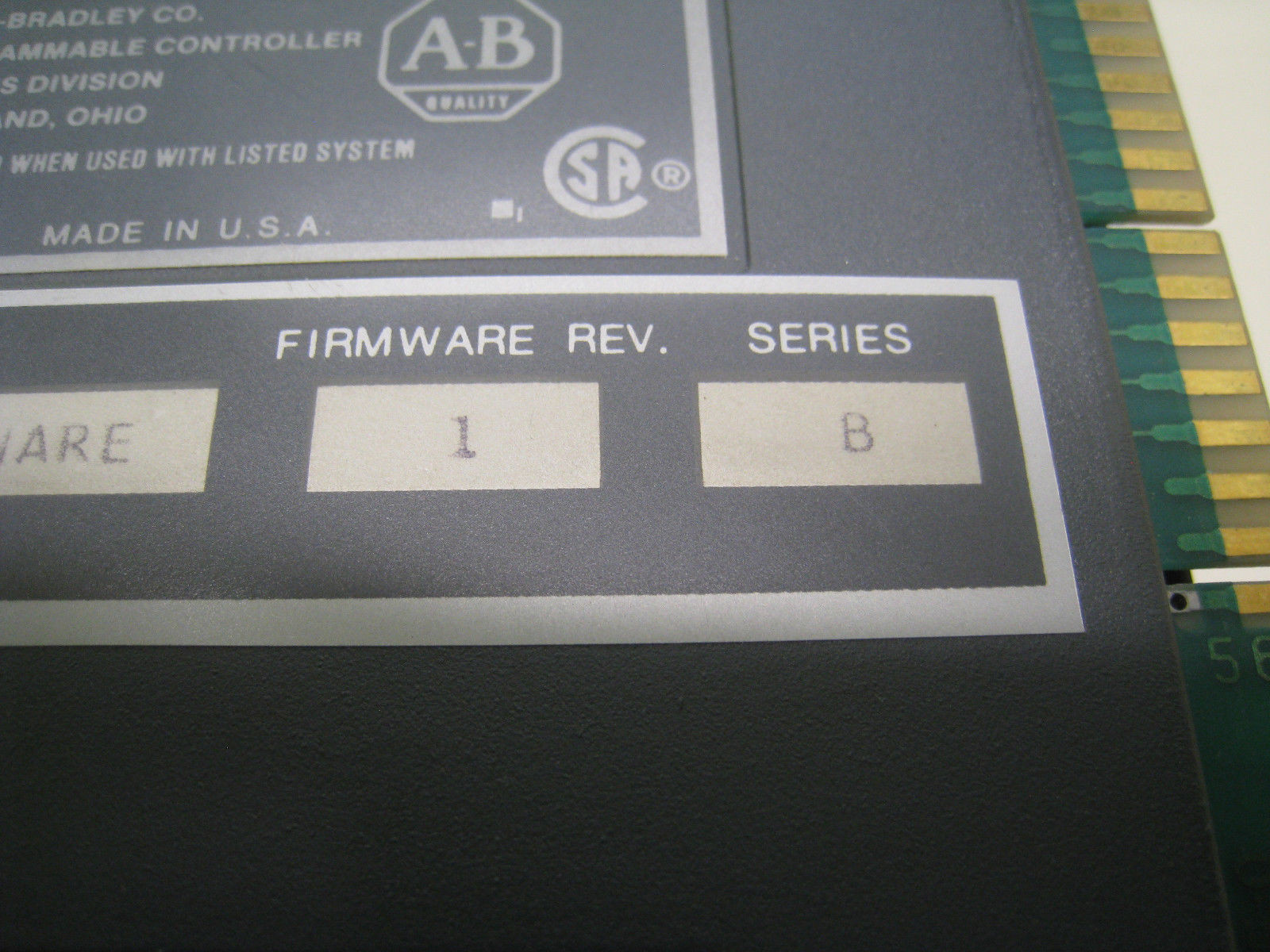 Allen-Bradley 1772-LN2 Mini Processor Series B Firmware REV 1 Free ...