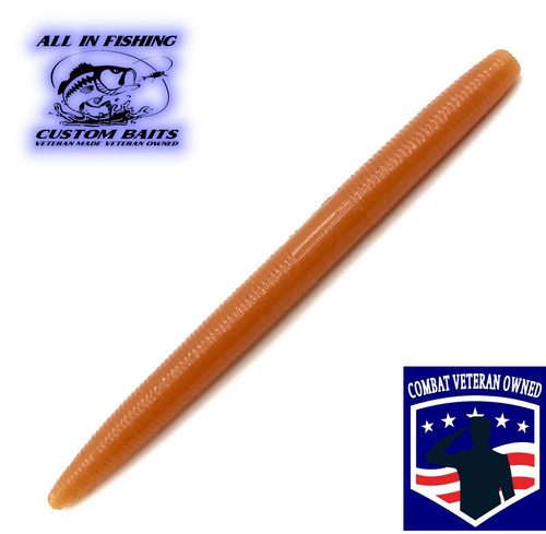 10ct 5" or 4" Earthworm Senko Style Worm Stick Bait. | eBay