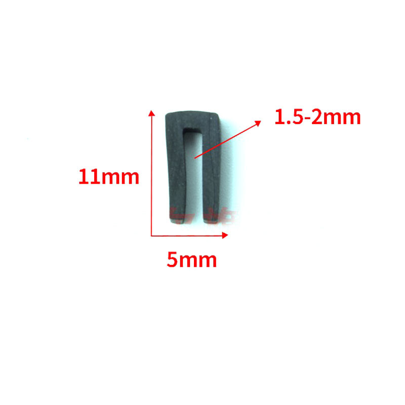 1mm-12mm Rubber U Shape Guard Edging Trim Seal Strip Door Glass Edge ...