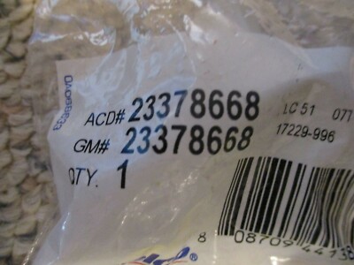 Engine Oil Cooler Line Connector ACDelco GM Original Equipment 23378668 ...