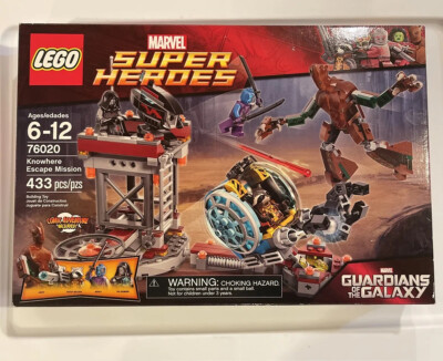 LEGO 76020 GUARDIANS OF THE GALAXY NOWHERE ESCAPE MISSION! SEALED ...