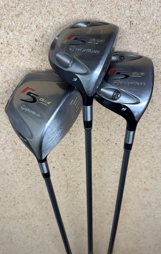 TaylorMade r5 Dual 10.5* Type N, 5 & 3 Type FW Graphite Flex R RH 📦Box# ...