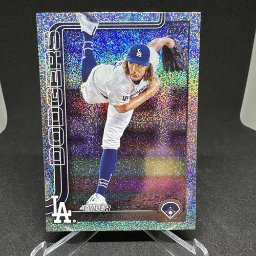 2025 Topps Series 1 Tyler Glasnow Sand Glitter Foil #201 Los Angeles ...