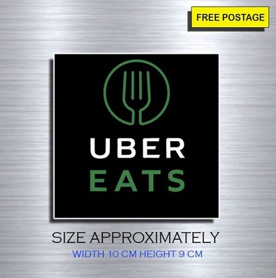 Uber Eats, Self Adhesive Waterproof Vinyl Sticker | eBay Australia