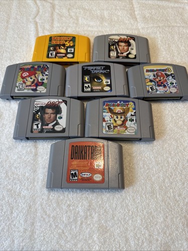 N64 Games Lot #1 Tested Authentic Besides DAIKATANA | eBay