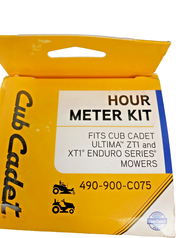 CUB CADET 490-900-C075 Hour Meter Kit Ultima ZT1, XT1 Enduro Series ...