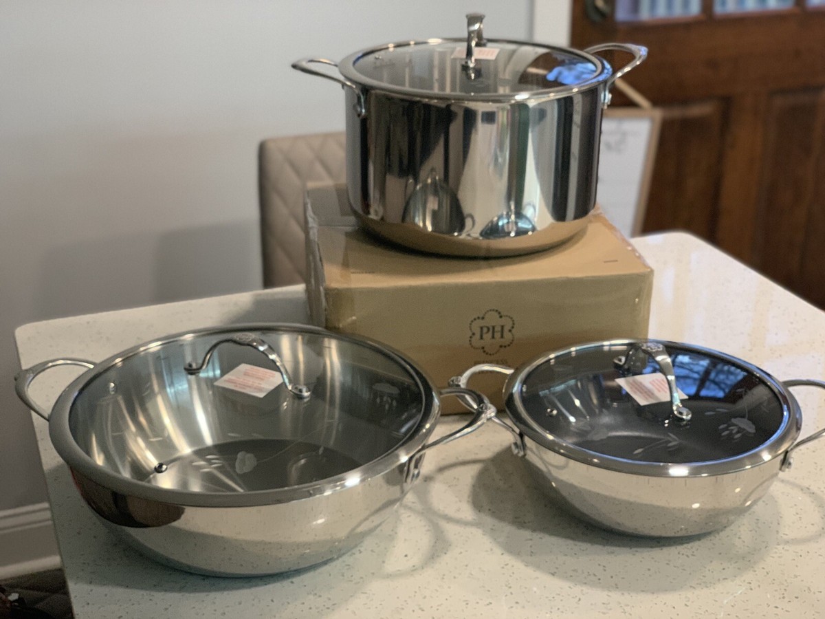 Princess House Stainless Steel Pots