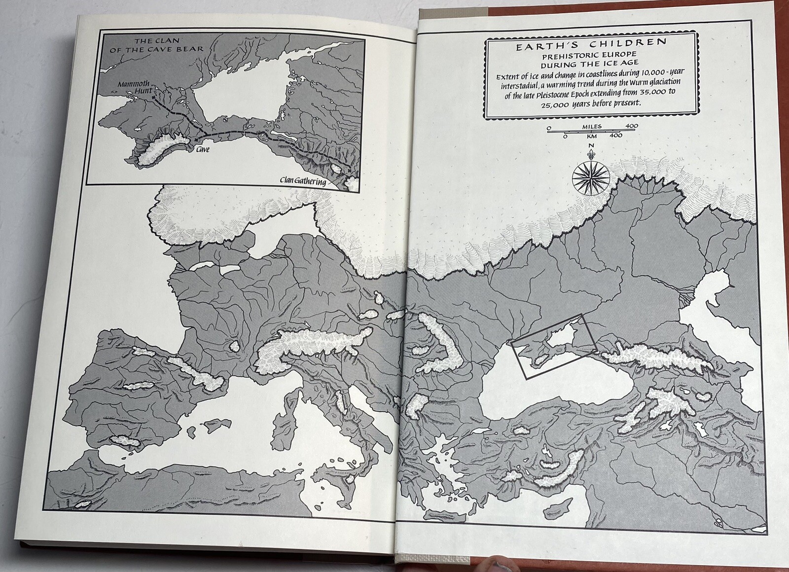 Clan Of The Cave Bear Map