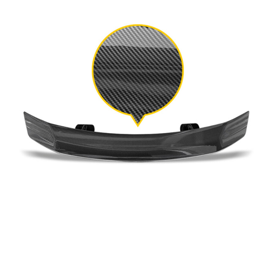 53" Universal Car Rear Trunk Spoiler Wing W/ Adhesive Carbon Fiber ...