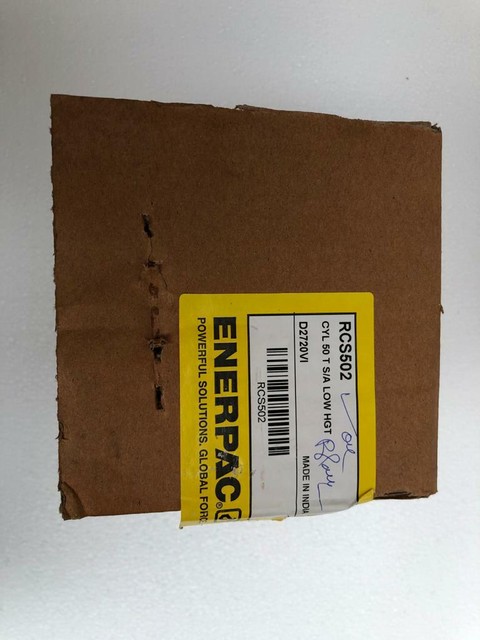 Enerpac Flat-Jac RCS-502 50-Ton Single Acting Spring Return Hydraulic ...