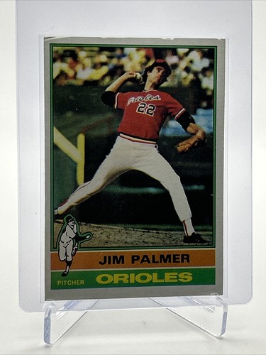 1976 Topps Jim Palmer Baseball Card #450 VG Quality FREE SHIPPING | eBay