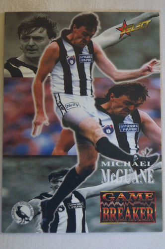 Collingwood AFL-VFL Football Classic Game Breaker Football Card Michael ...