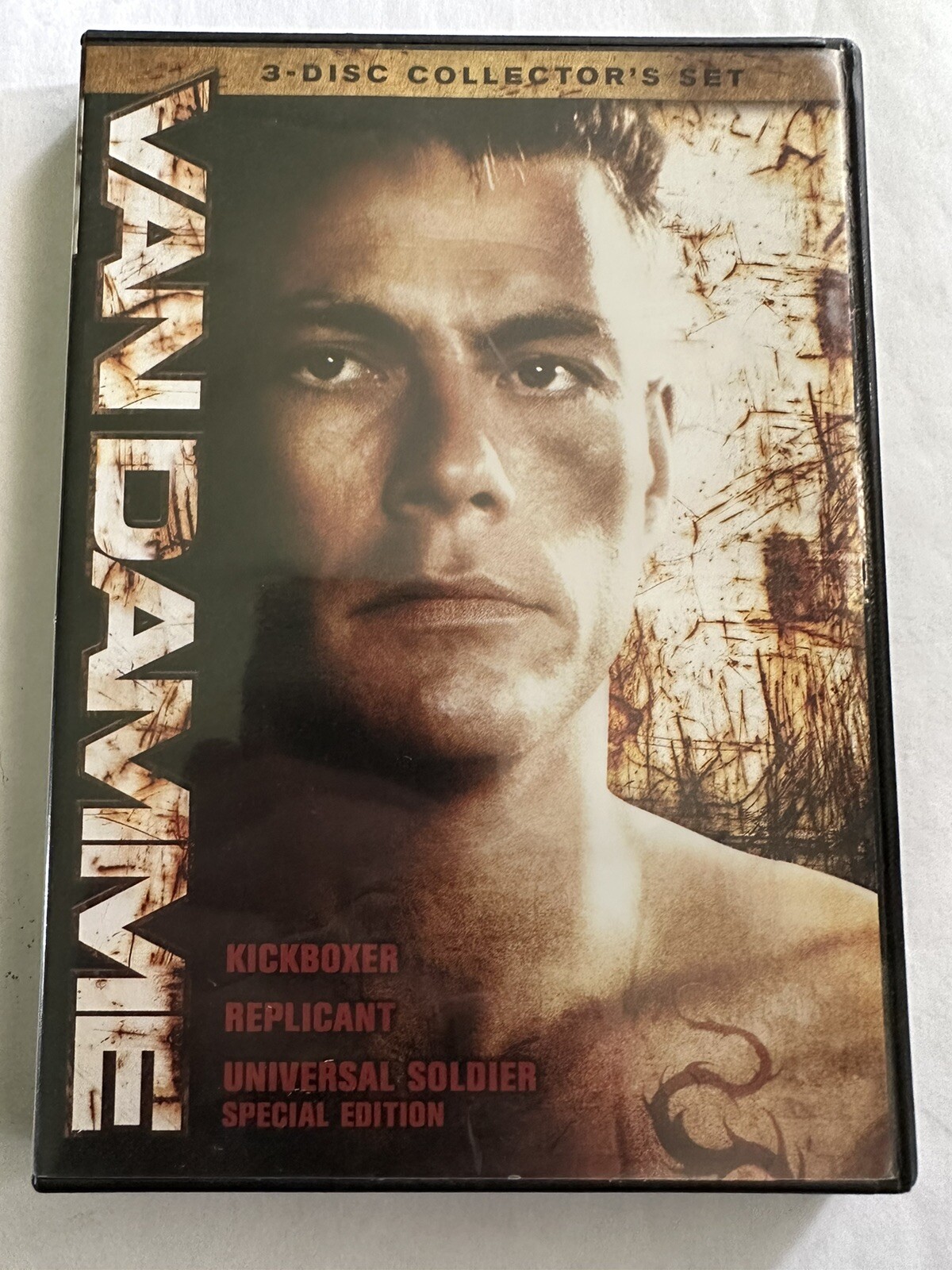 Van Damme Collector's Set (DVD) Kickboxer/ Replicant/ Universal Soldier ...