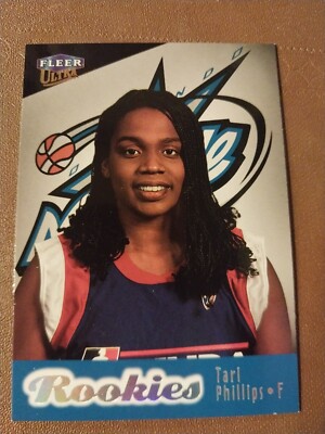 1999 TARI PHILLIPS FLEER ULTRA WNBA ROOKIE CARD RC #109 GEORGIA ORLANDO ...