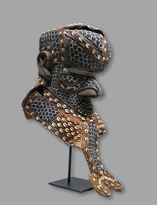 Elaborate Kuba Bwoom Helmet Mask | eBay