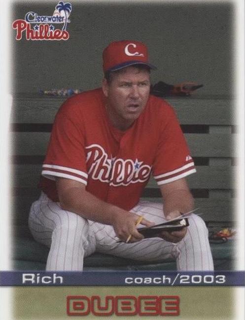 2003 Grandstand Clearwater Phillies - Rich Dubee (RC) for sale online ...