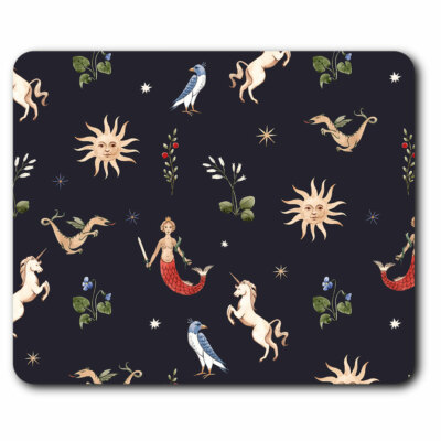 Computer Mouse Mat - Magic Unicorn Sunshine Mythical Office Gift #16656 ...