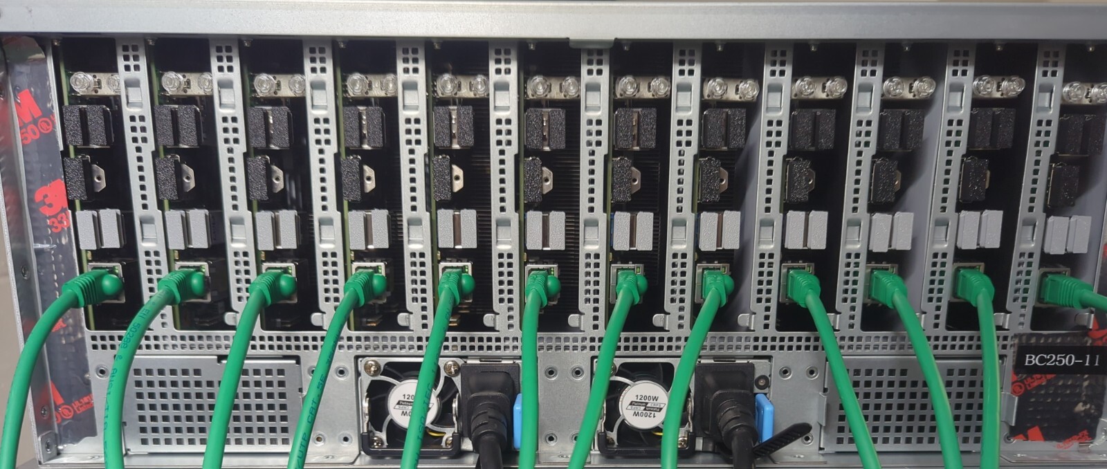 AMD 4U12G bc250 Cooling Shroud Kit + I/O dust plugs | eBay