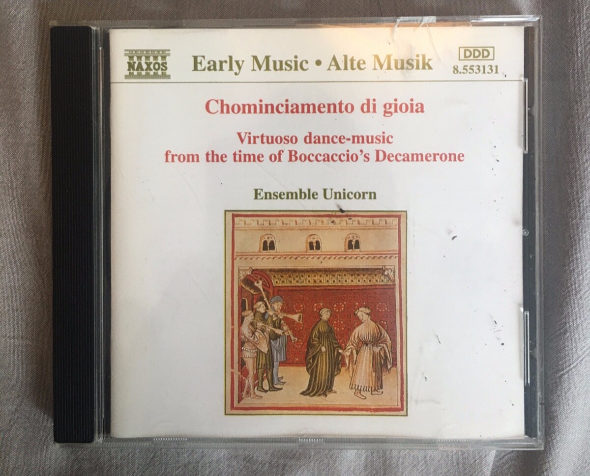 Chominciamento di gioia: Virtuoso dance-music from the time of ...